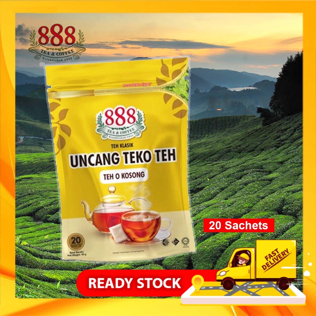888 Uncang Teko Teh "O" Kosong (2g x 20s) | Shopee Malaysia