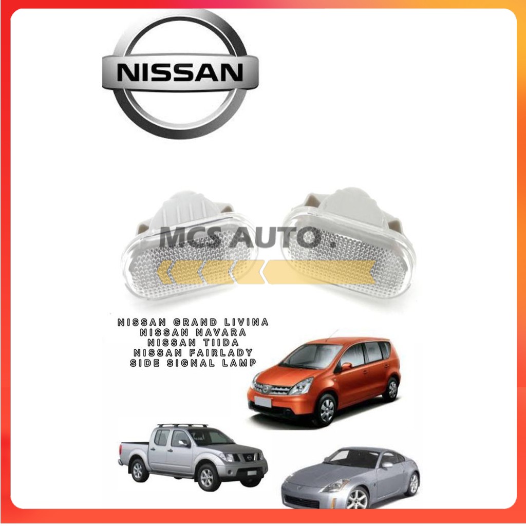 NISSAN GRAND LIVINA TIIDA GENISS NAVARA D40 FAIRLADY SIDE FENDER SIGNAL ...