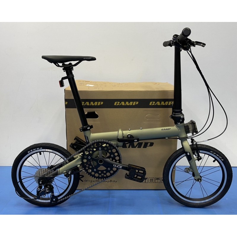 CAMP HAZY FOLDING BIKE SHIMANO 9 SPEED (16 INCH) | Shopee Malaysia