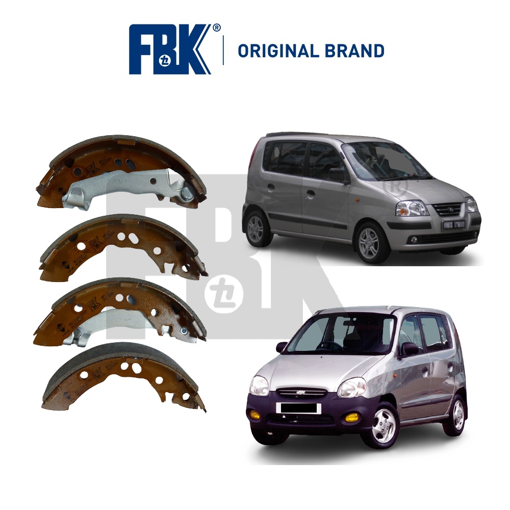FBK Brake Shoe Rear - Hyundai Inokom Atos | Shopee Malaysia