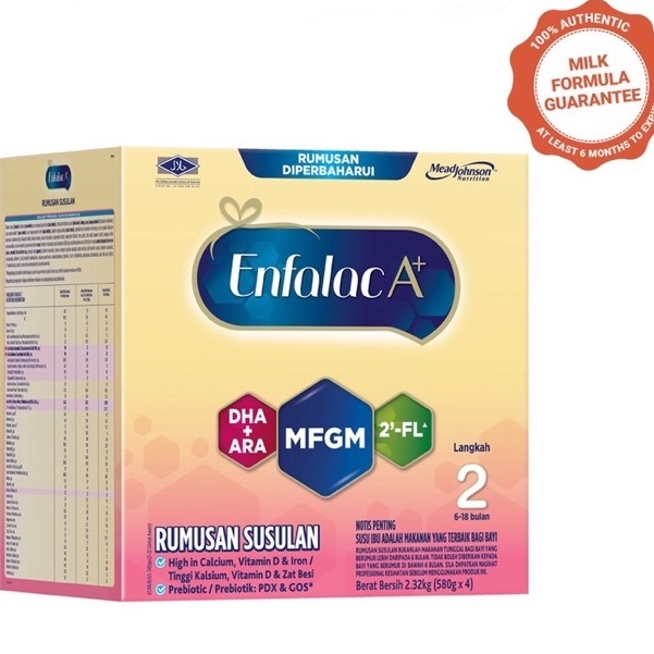 Enfalac A+ step 2 2.32kg new packaging | Shopee Malaysia