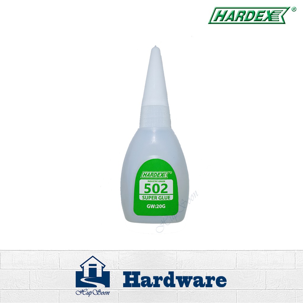 HARDEX Industry Grade 502 Super Glue 20G | Shopee Malaysia