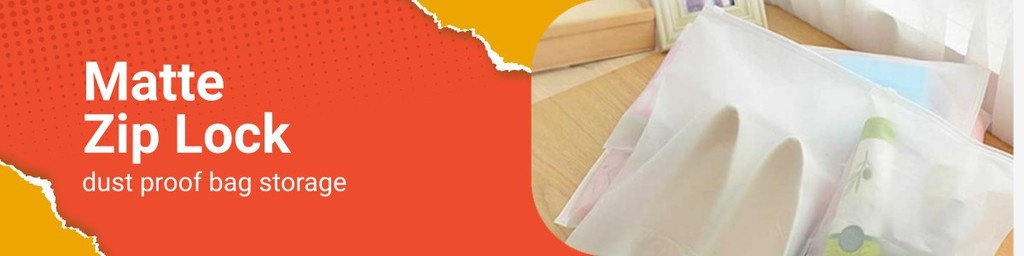 Double Matte Zip Lock Bag Plastic Zip Bag Zipper Bag Packaging Bag ...