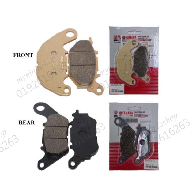 Brake Pad YAMAHA R25 YZF R25 Disc Pad | Shopee Malaysia