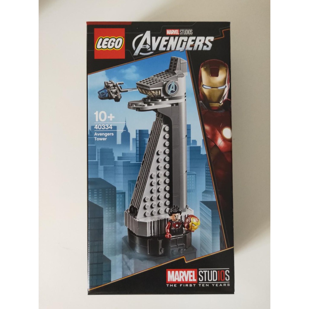 LEGO 40334 Marvel - Mini Avenger Tower (With Exclusive Iron Man Tony ...