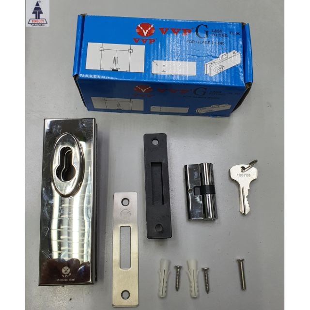 VVP Glass Fitting FL 50 (lock) | Shopee Malaysia