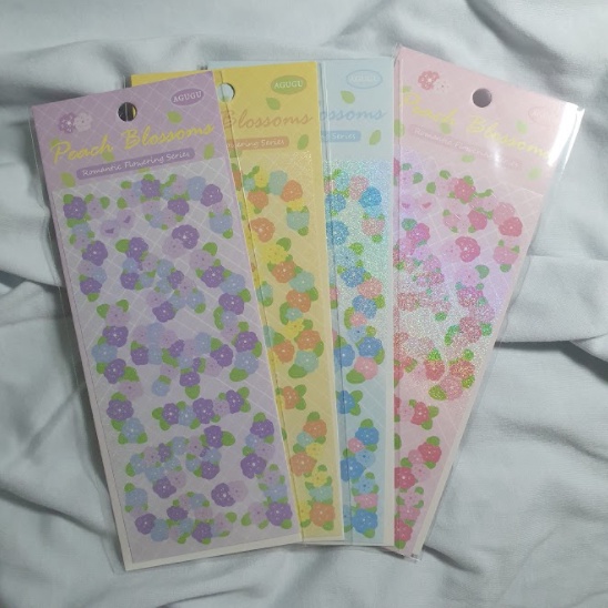 [Ready Stock] Sticker Photocard deco sticker DIY Toploader Flower ...
