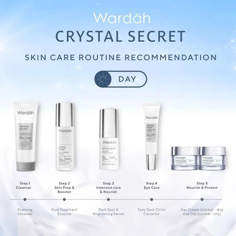 WARDAH CRYSTAL SECRET SET I DAY & NIGHT SET | Shopee Malaysia