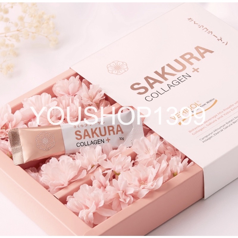 Sakura Collagen Plus Timeless Youth Replenish Skin Moisture Repair Skin ...