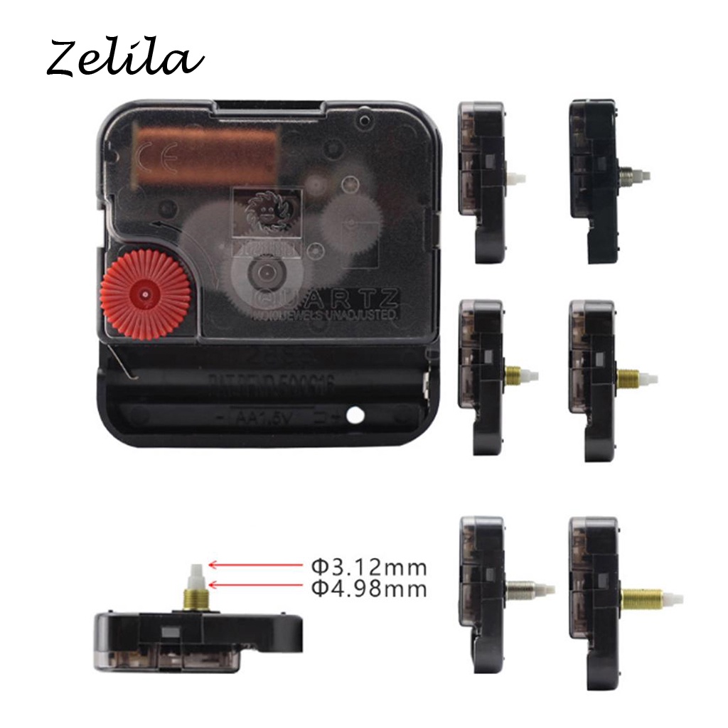 Sweep Type Silent Clock Movement 12888 Replacement Wall Quartz Clock ...