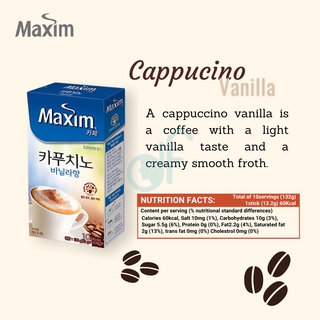 Korea Maxim Coffee (10sticks)Caramel Macchiato, MochaCoffee) Latte ...