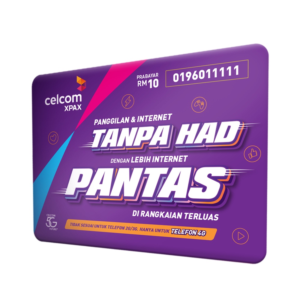 Celcom Unlimited Internet + Unlimited Call Prepaid SIM!! | Shopee Malaysia