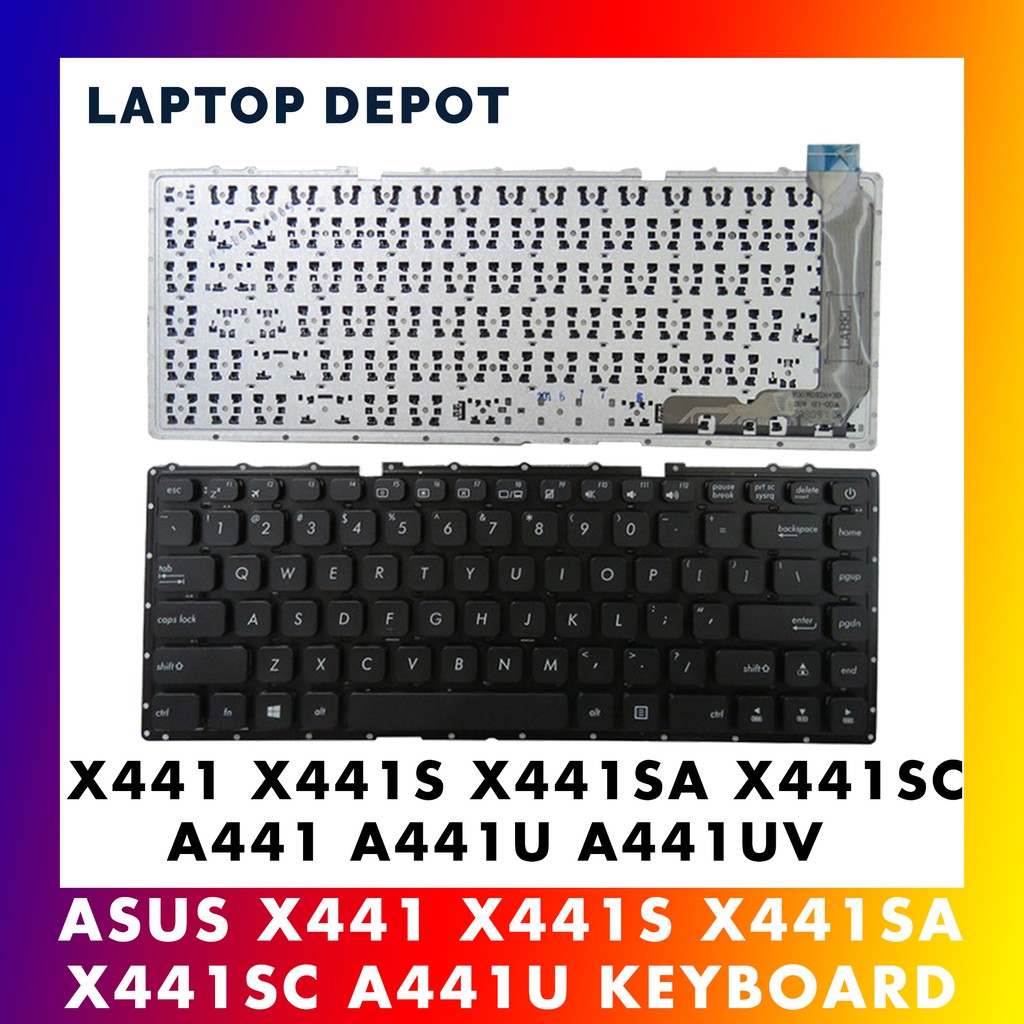 Asus X441 X441S X441SA X441SC X441U X441UA A441 A441U Keyboard | Shopee ...