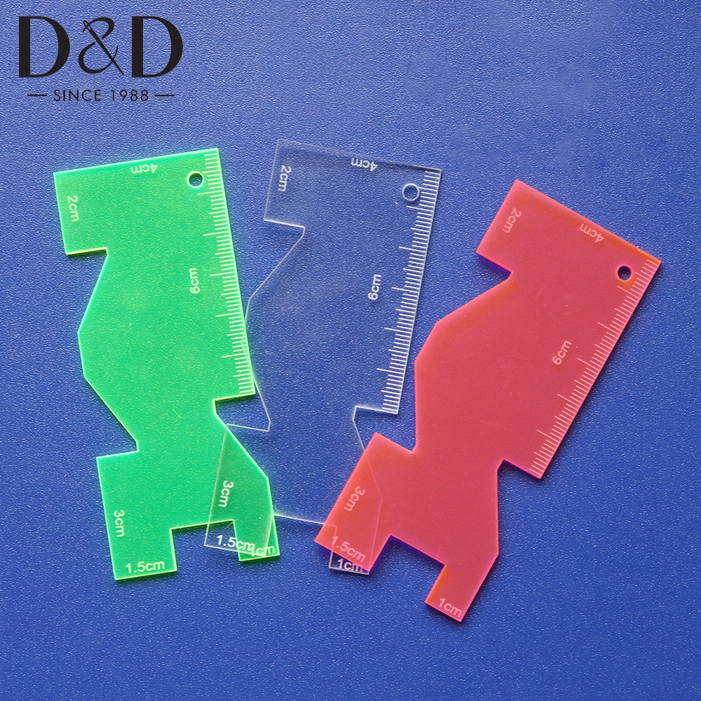 High Quality Acrylic Sewing Measuring Gauge Quilting Rulers for Sewing ...