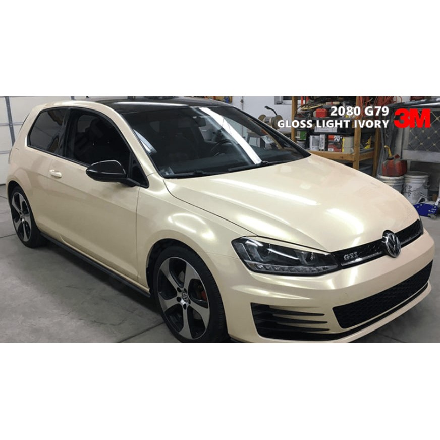 3M 2080 G79 Gloss Light Ivory Car Wrap Vinyl Film Bike Phone Logo DIY ...