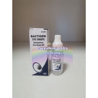 (READY STOCK)Bactigen Eye Drops Ubat Sakit Mata 5ML | Shopee Malaysia