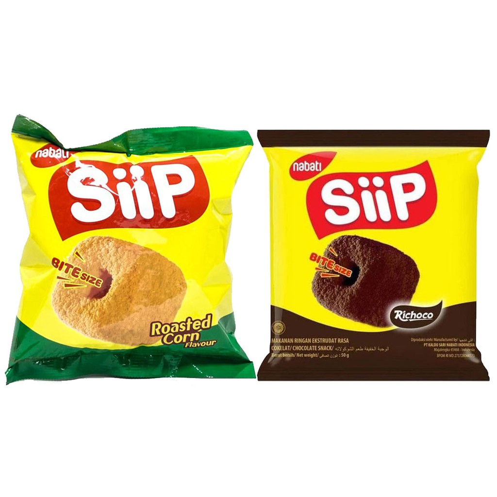 NABATI SIIP 50G RICHOCO / ROASTED CORN / COKLAT / JAGUNG BAKAR | Shopee ...