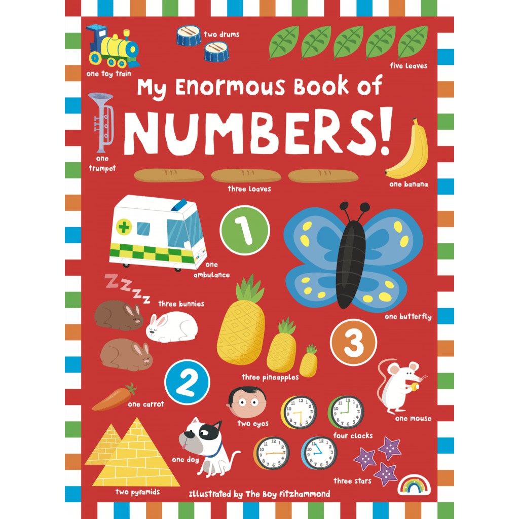 (BBW) My Enormous Books Of Numbers (ISBN: 9781784680787) | Shopee Malaysia