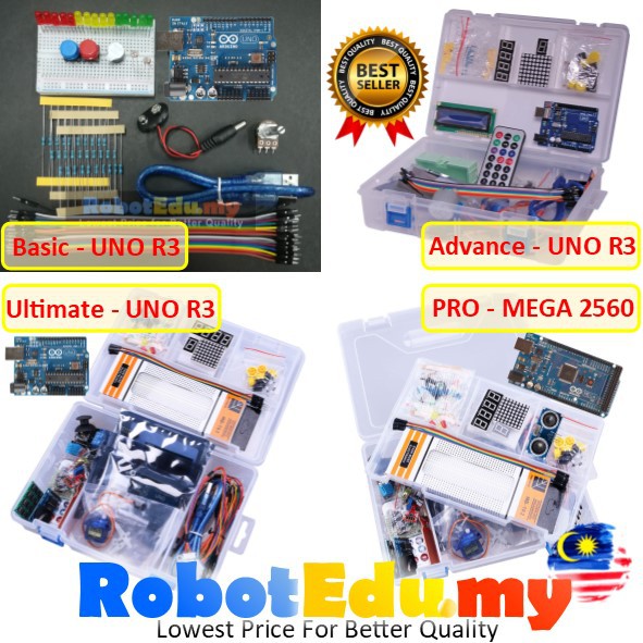 🏆UNO R3 / Mega 2560 RBT School Basic Advance Ultimate Pro Upgraded ...