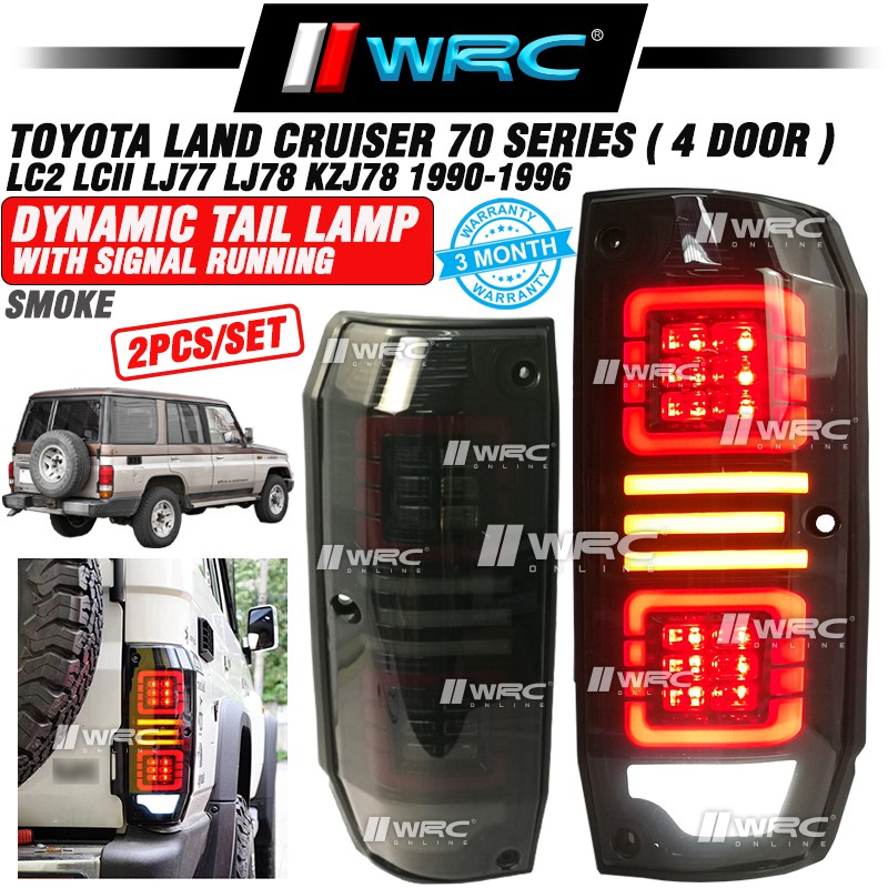 Toyota Land Cruiser 70 Series ( 4 Door ) LC2 LCII LJ77 LJ78 KZJ78 1990 ...