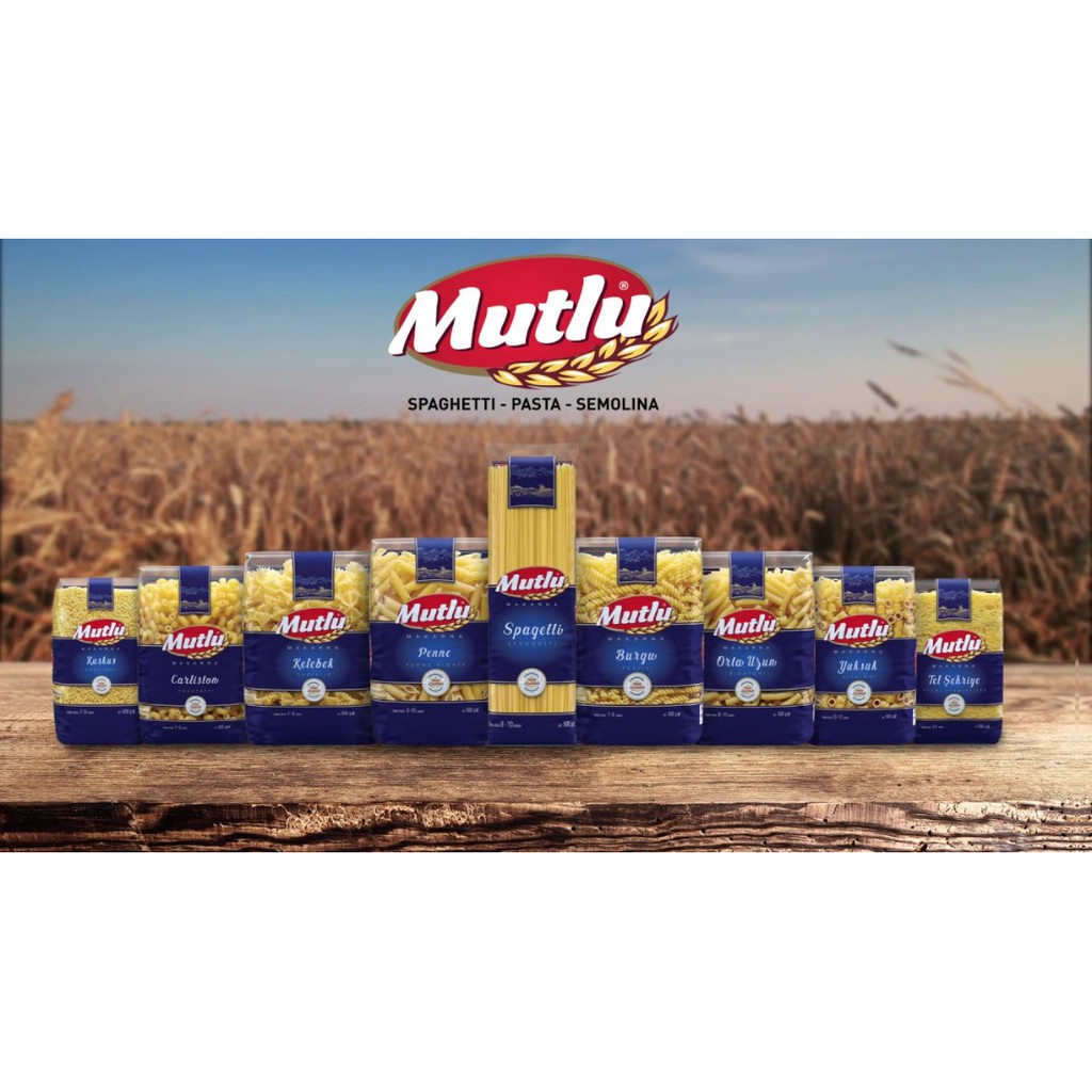 MUTLU PASTA MARKANA PENNE RIGATE/ LINGUINE/ ELBOW/ SPAGHETTI 500GM ...