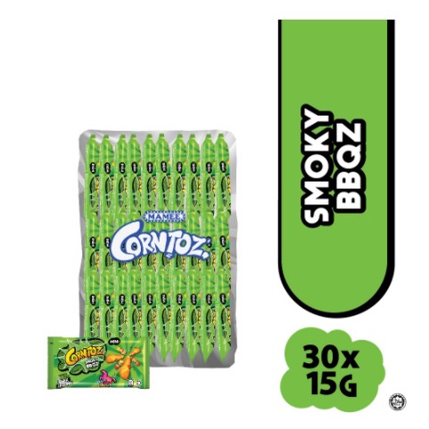 CORNTOZ Mini Multipack Smoky BBQZ Cheeze (12g*30's) | Shopee Malaysia
