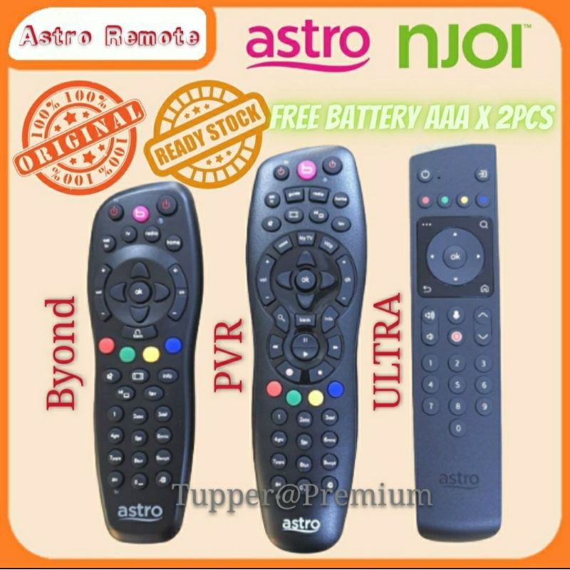 (READY STOCK)100% Original astro remote byond or pvr free battery or ...