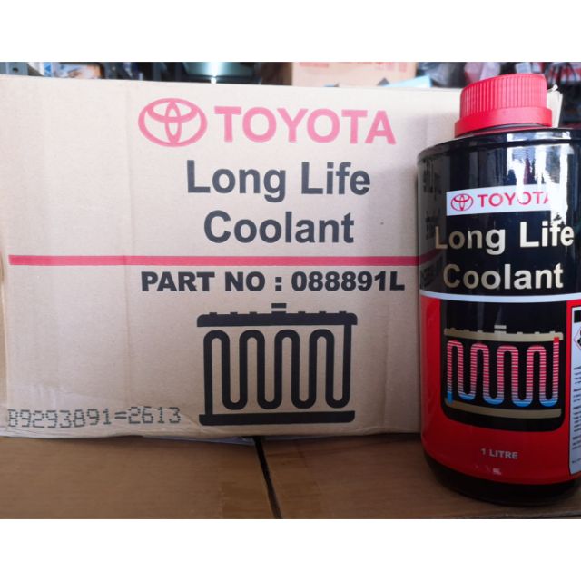 Toyota Long Life Coolant 1L(100% ORIGINAL) | Shopee Malaysia