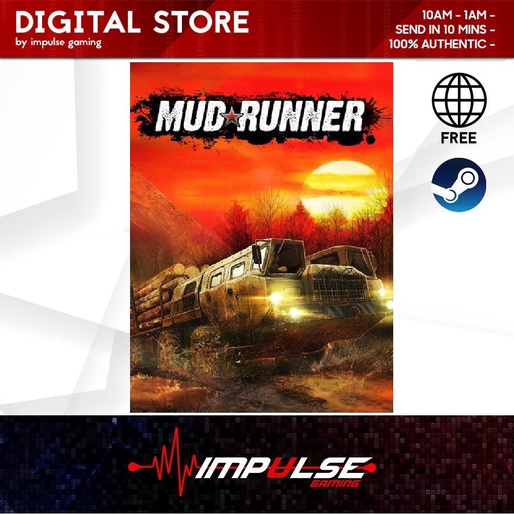 [10 MINS DELIVERY] PC MudRunner Digital Edition [Steam Original Online Version] | Shopee Malaysia