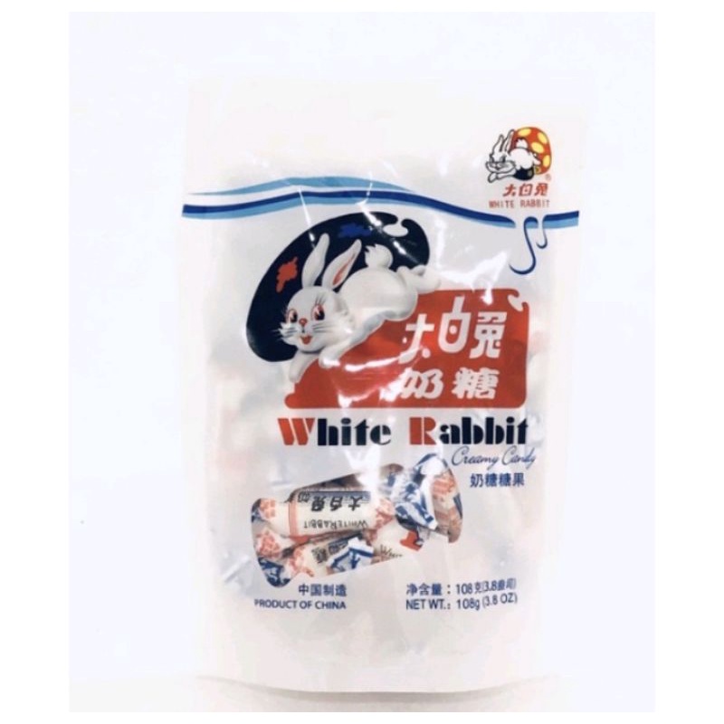 MALAYSIA Childhood Memory White Rabbit Sweet Candy 108g | Shopee Malaysia