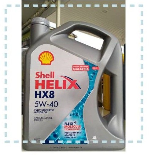 SHELL HELIX HX8 5W-40 4 LITRE | Shopee Malaysia