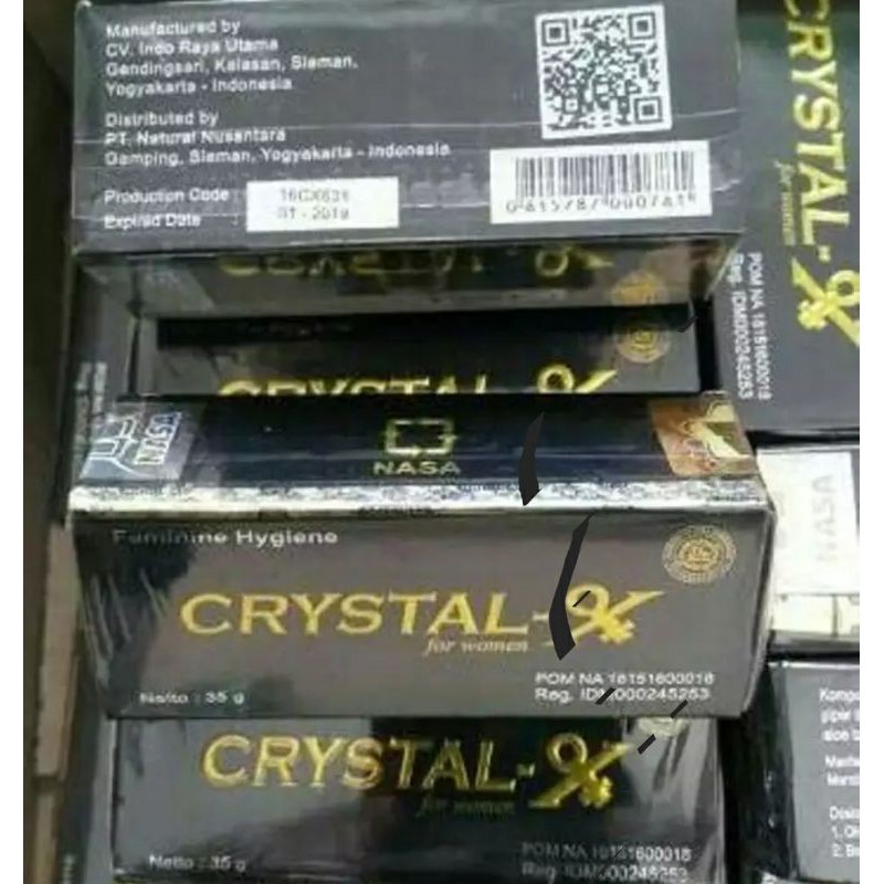 Ncx Crystal X Ori Cristal X Original Crystal X Nasa Treatment Of Female ...