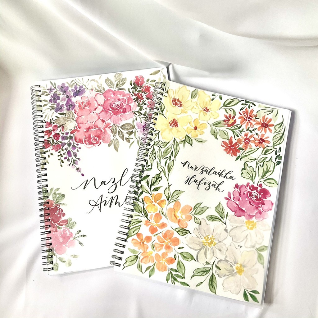 CUSTOMISE HANDPAINTED NOTEBOOK : 2022,2023 Notebook A5 | Shopee Malaysia