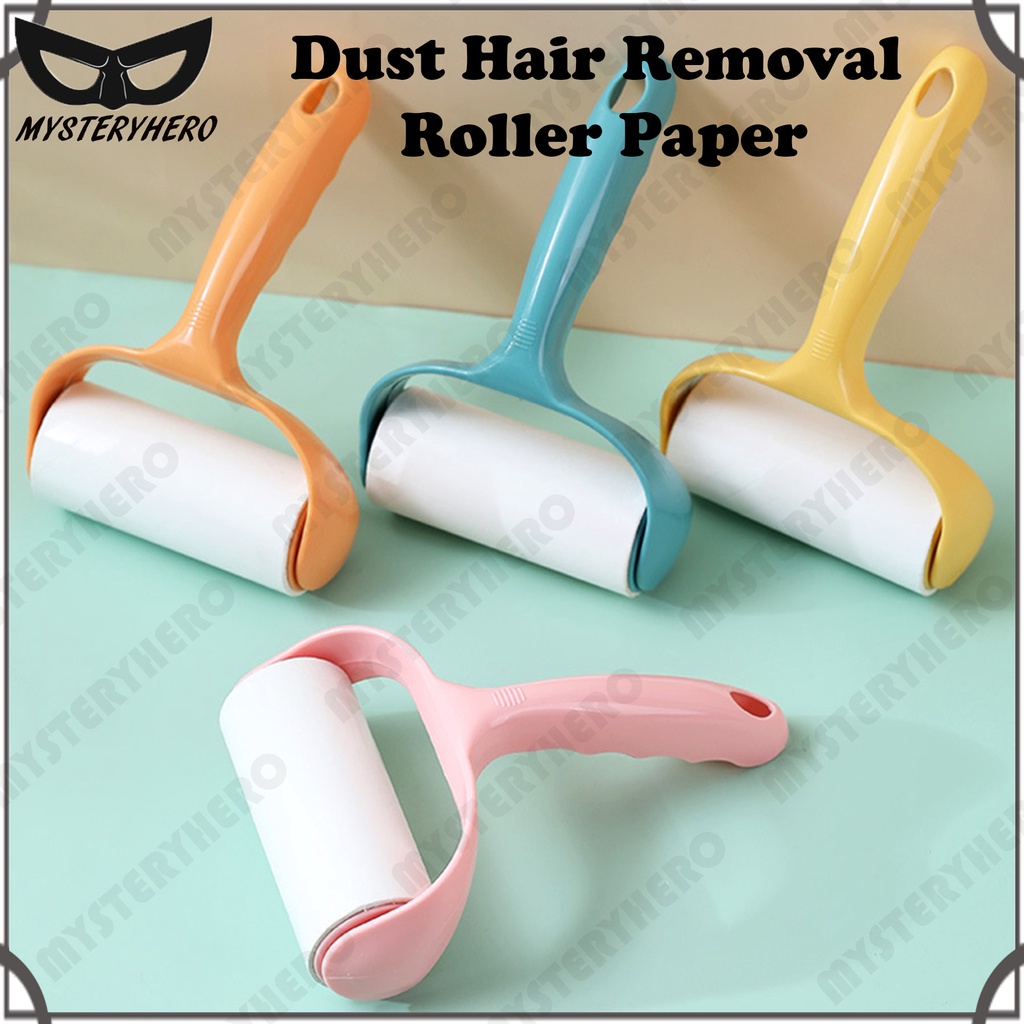MysteryHero Dust Hair Removal Strong Sticky Roller Paper Refillable ...