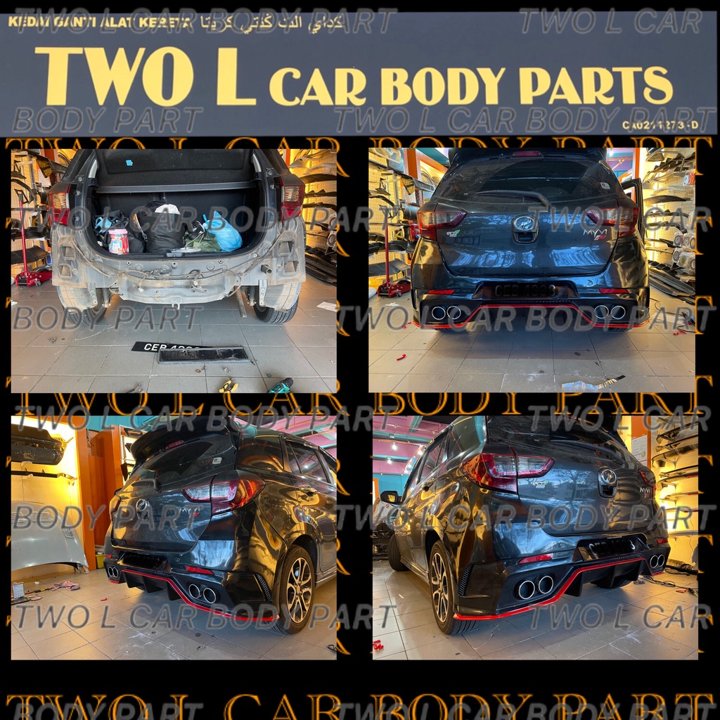 MYVI MG3 MK7 BUMPER FIBRE BODYKIT | Shopee Malaysia
