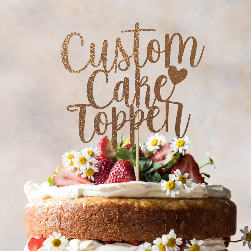 Custom Cake Toppers | Ships within 1-2 days | Birthday Cake Topper ...