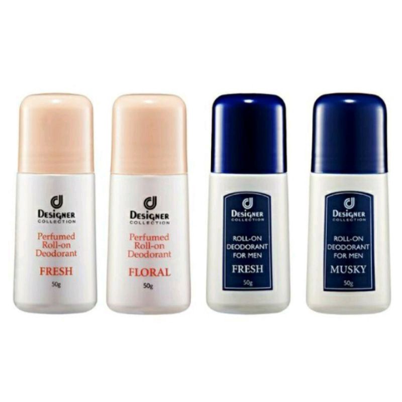 Cosway Designer Collection Roll-On Deodorant For Ladies / Men | Shopee ...