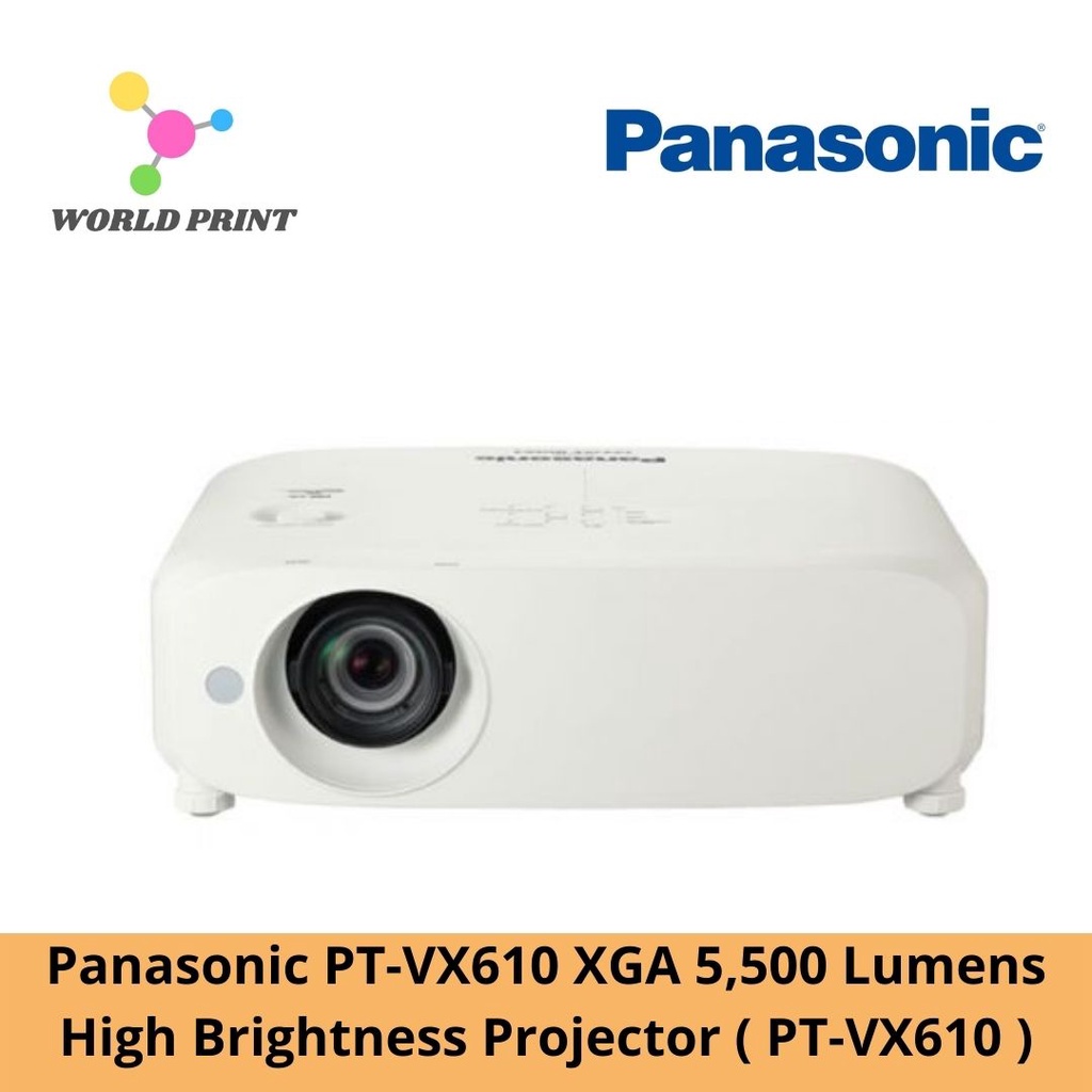 Panasonic PT-VX610 XGA 5,500 Lumens High Brightness Projector ( PT ...