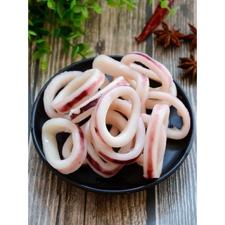 Squid Ring Skin On/Sotong Ring/Sotong Cincin [100% Less Ice Premium ...