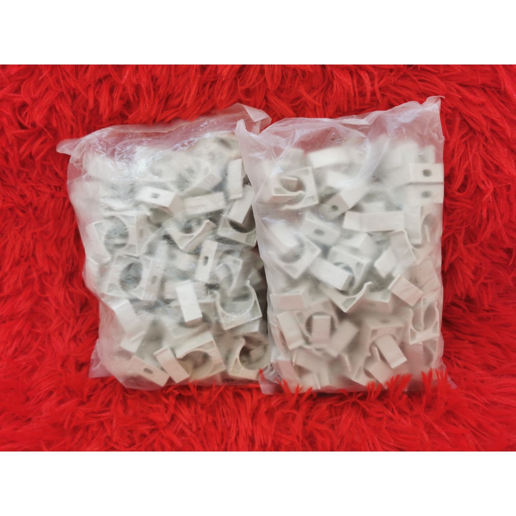 PVC Electrical Conduit Saddle U CLIP 20mm (3/4") / 25mm (1") - [100pcs ...