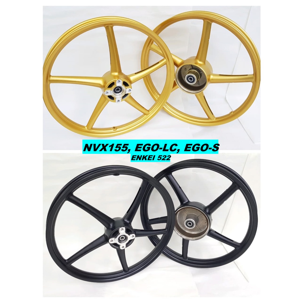 Enkei Sp522 SPORT RIM PNP NVX155 EgoLC Avantiz / nouvo s / Ego Solariz /EGO lc EGO MIO 1.4*1.4 ...