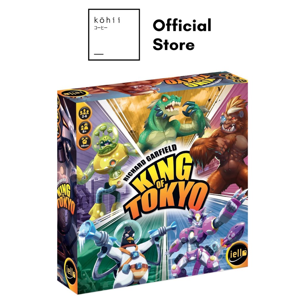 [kohii.my] King of Tokyo (New Edition) Award-Winning Board Game ...