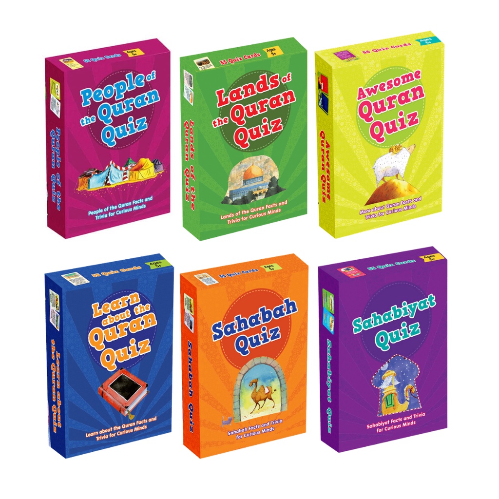 COMBO: Islamic Quest Quiz Card Games (6 packs) | Shopee Malaysia