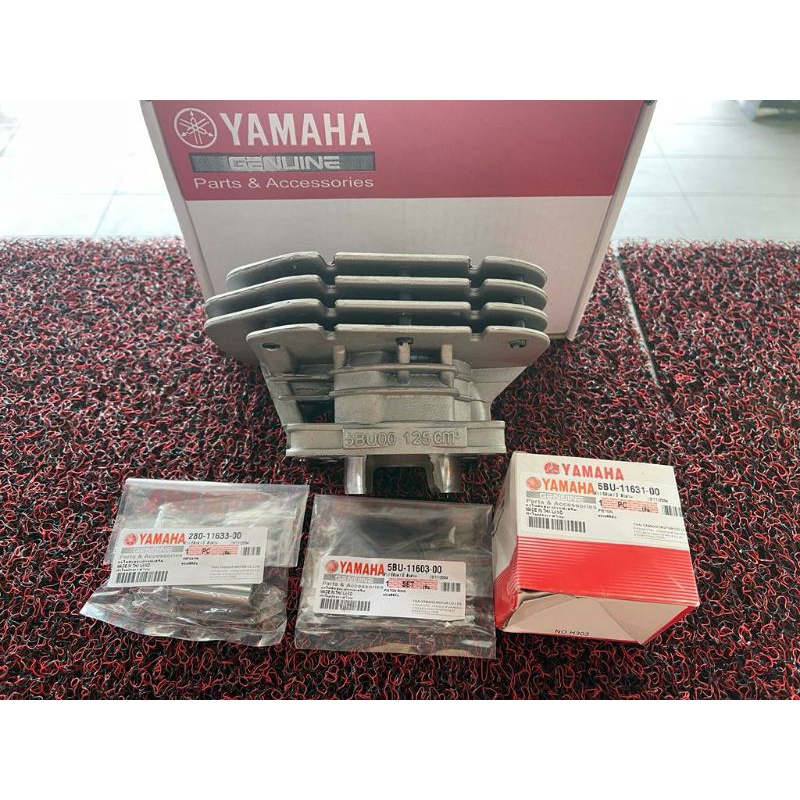 BLOCK CYLINDER SET 53.75MM YAMAHA 125ZR 125Z Y125ZR (100% Original) | Shopee Malaysia