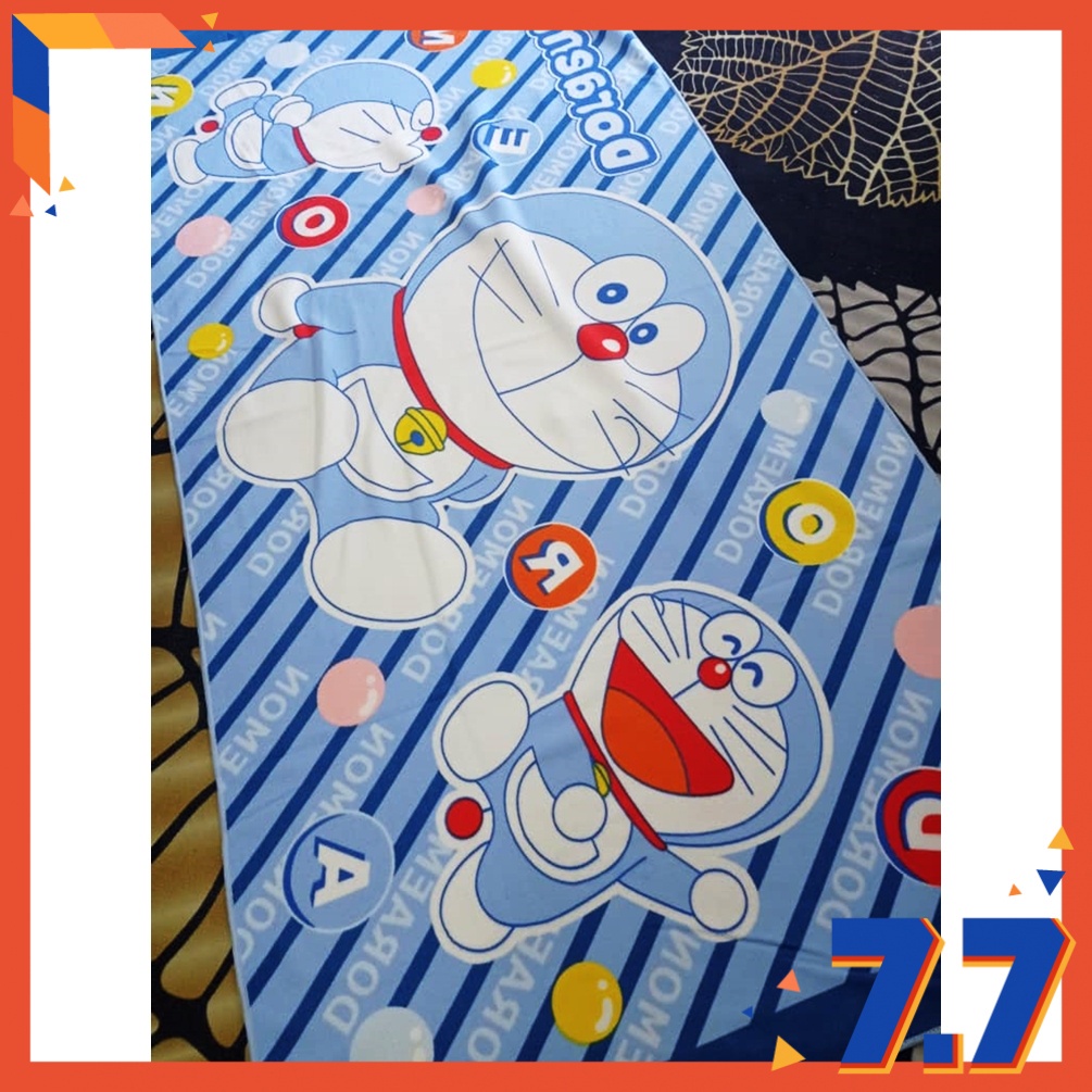 [ READY STOCK ]Tuala Mandi Kanak Kanak Doraemon Cartoon Towel Tuala ...