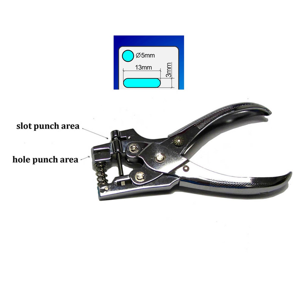 2 in 1 ID Card Slot Puncher | Shopee Malaysia