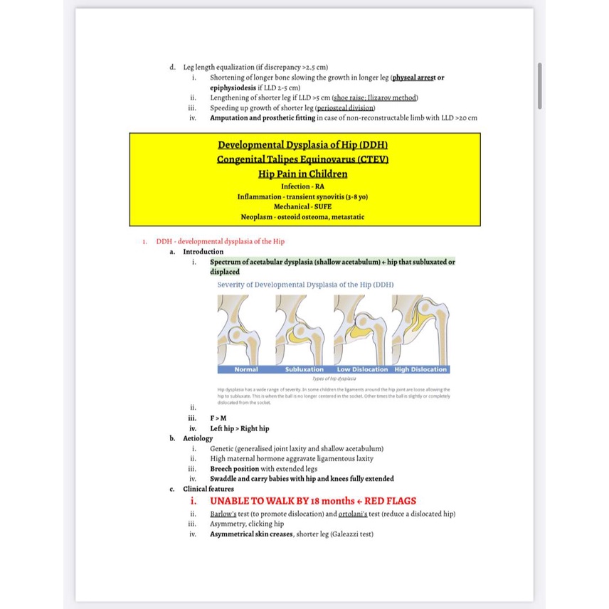 ALL Orthopaedics Notes (googledrive - PDF) | Shopee Malaysia