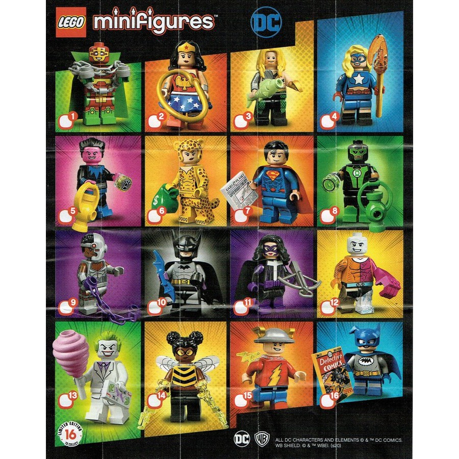 LEGO 71026 DC Super Heroes Minifigure | Shopee Malaysia