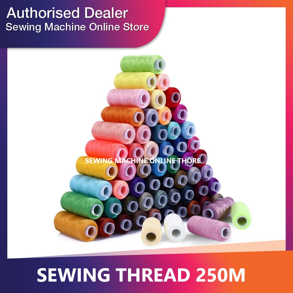 🔥READY STOCK🔥 Sewing Thread / Benang Jahit Nona 250M / Alat Jahitan ...