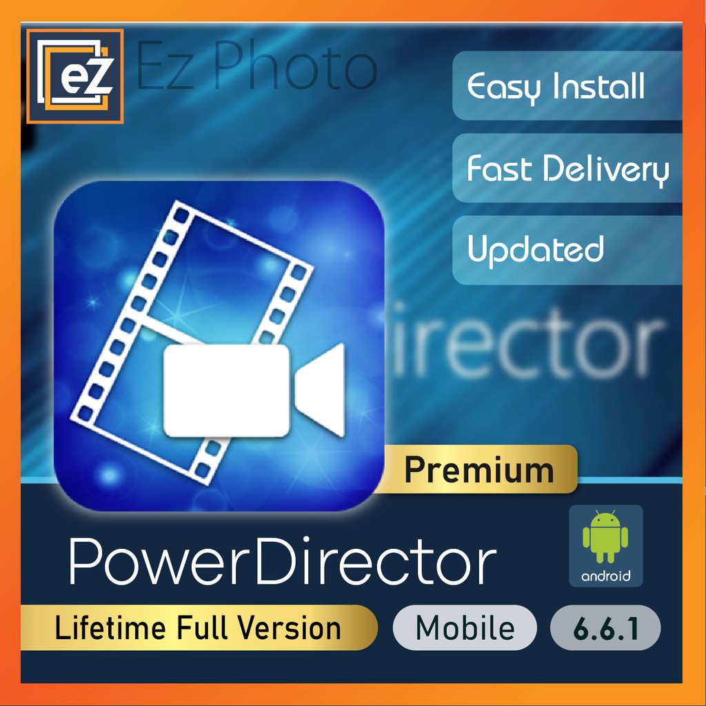Cyberlink PowerDirector Mobile Premium No Watermark - Android | Shopee ...